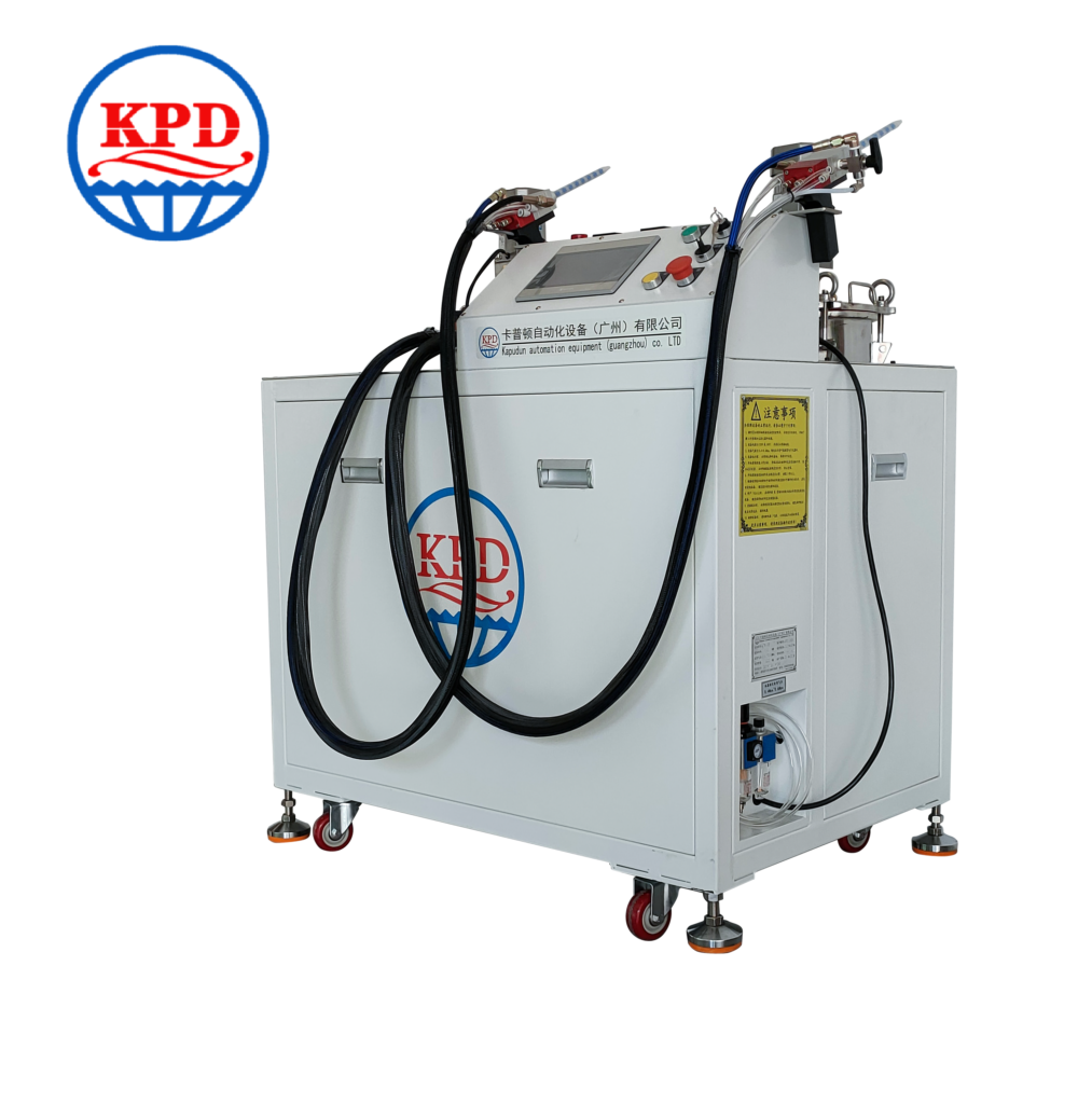 AB two component epoxy mixing and dispensing machine for electronic ...