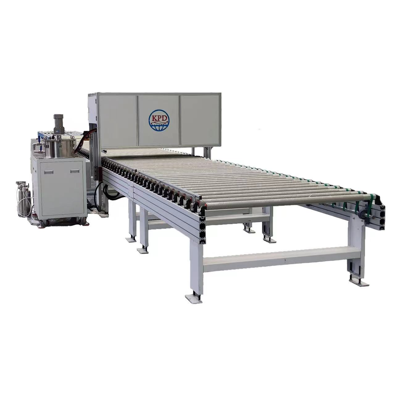 Aluminum honeycomb panel glue spraying equipment Two-component fully ...